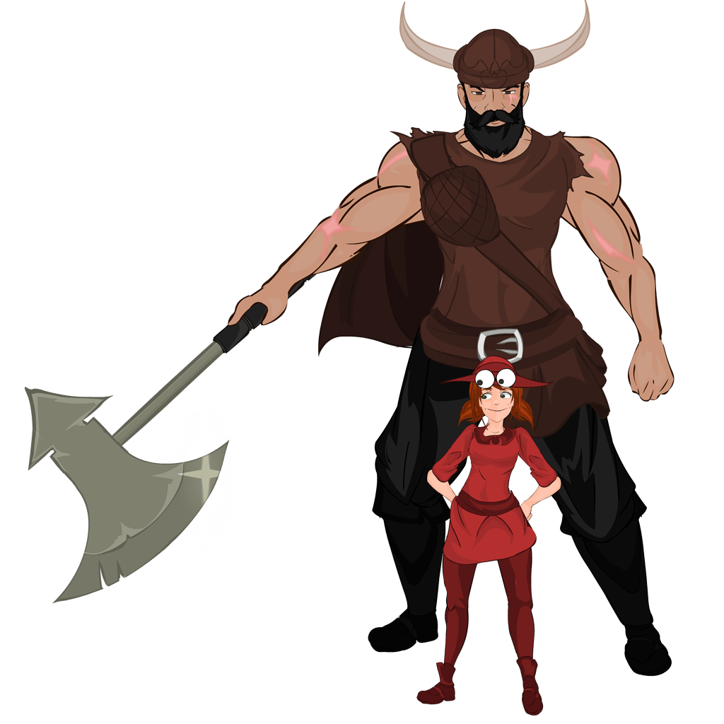 The Giant Guy with a Giant Axe - Art - Arcane Odyssey