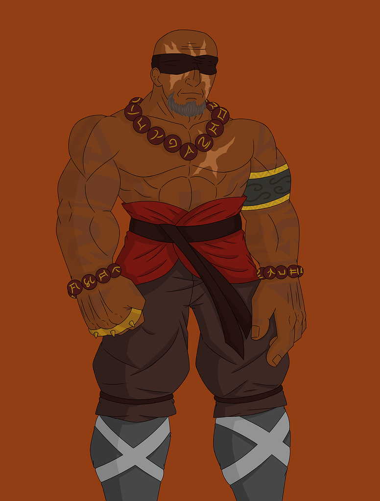 Juggernaut Spirit Monk Concept Idea - Art - Arcane Odyssey