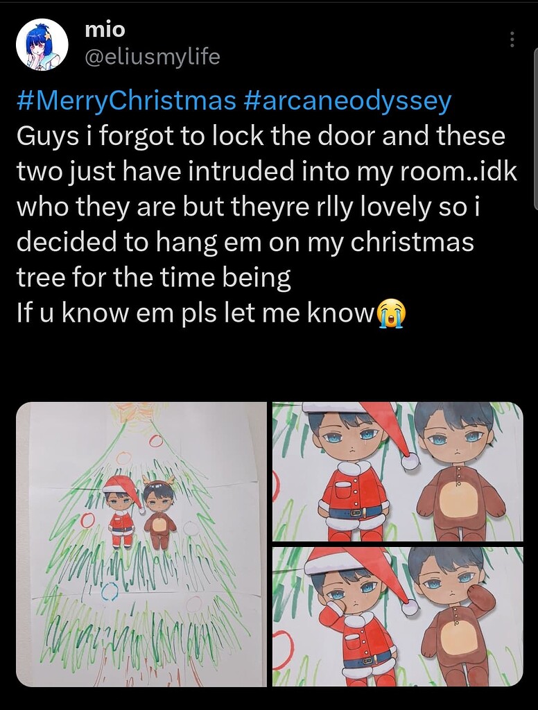 Merry Christmas🎅🦌 - Art - Arcane Odyssey
