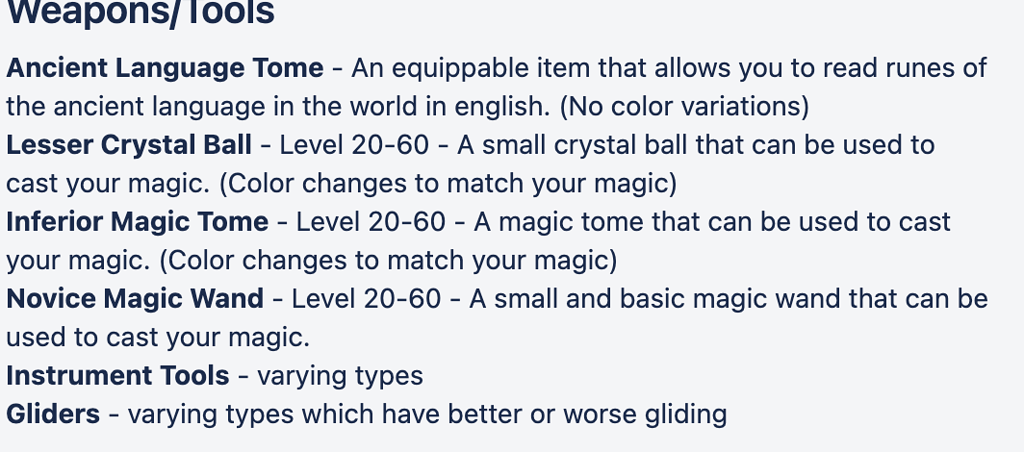 What happened to magic tools? - Game Discussion - Arcane Odyssey