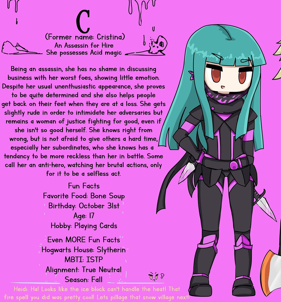 Updated OCs for AO: Introducing C - Art - Arcane Odyssey