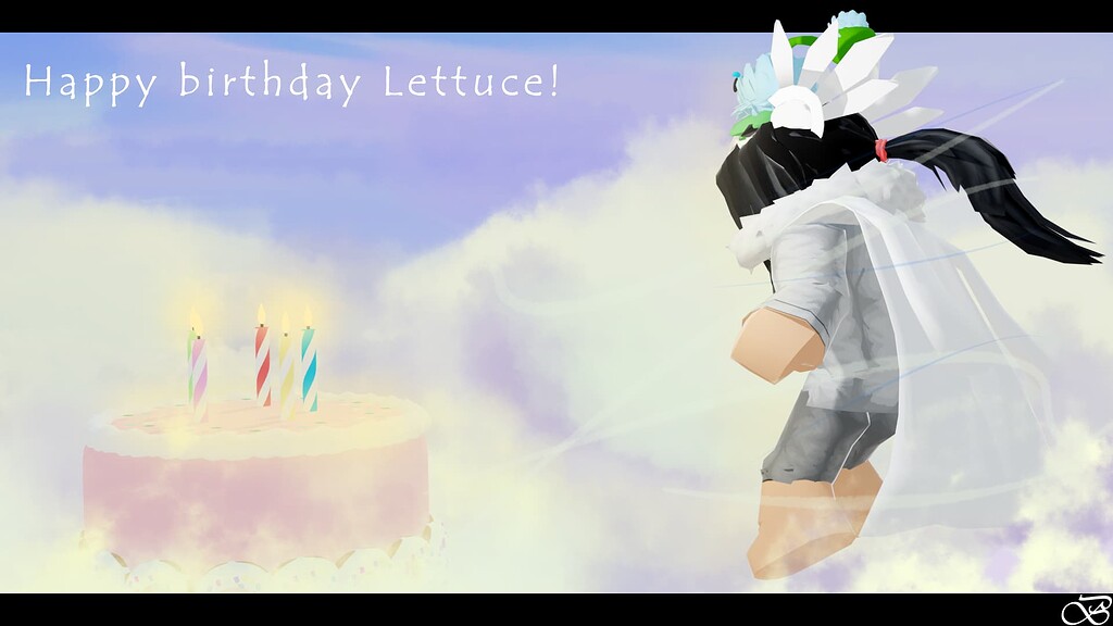 Happy birthday Lettuce! - Art - Arcane Odyssey