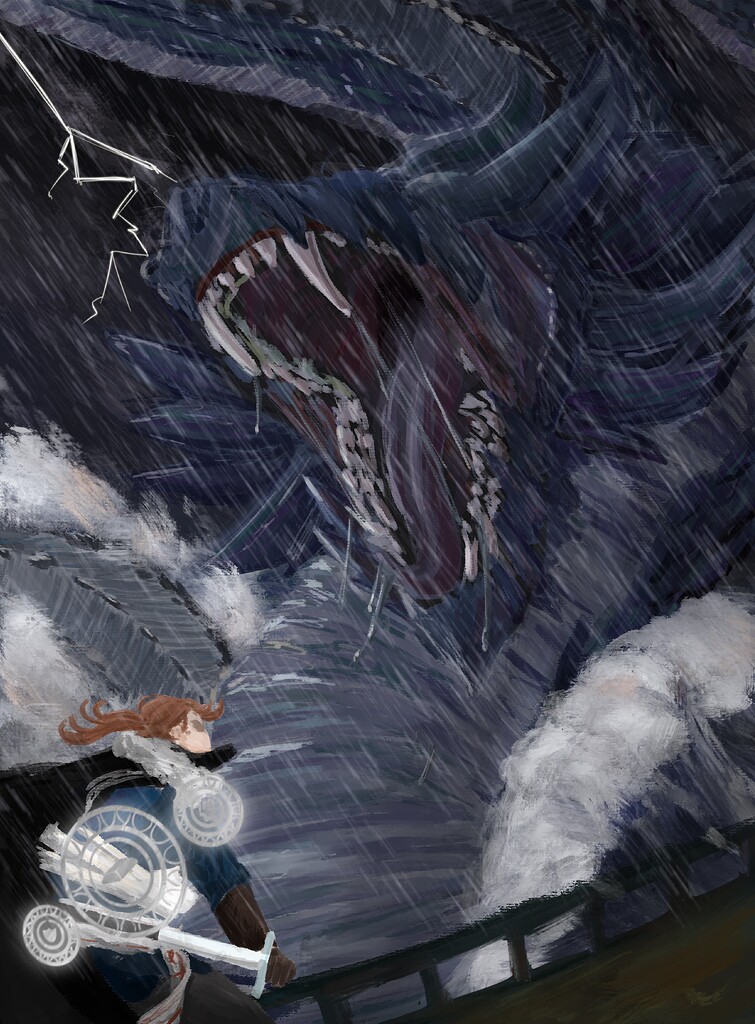 In the dark sea - Art - Arcane Odyssey