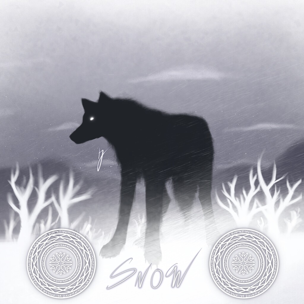 Snow Elemental: The Amarok - Art - Arcane Odyssey