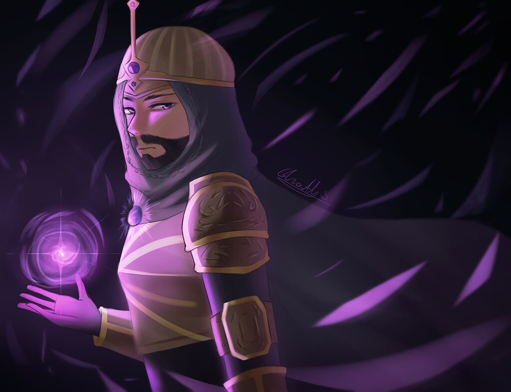 General Akeem - Art - Arcane Odyssey