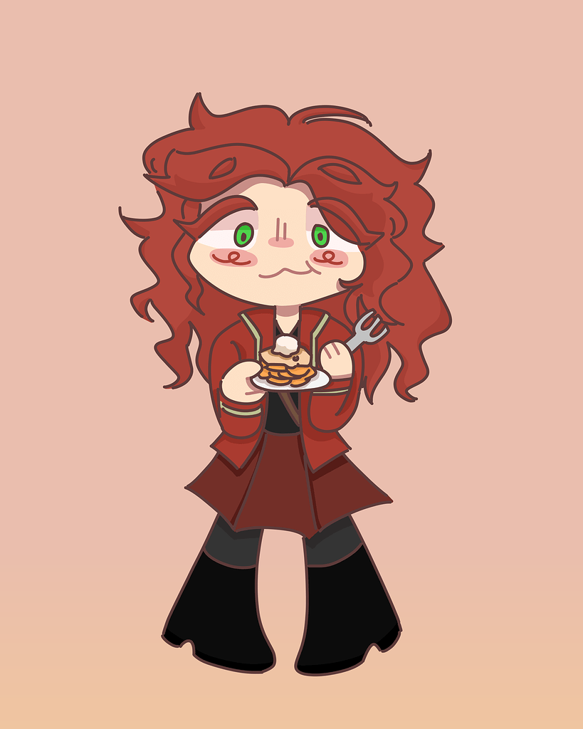 (Animation(ish)) Iris's Peach Cobbler - Art - Arcane Odyssey