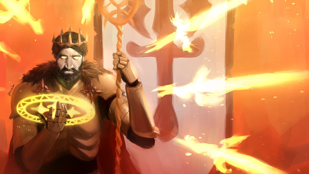 King calvus (ao fart contest) - Art - Arcane Odyssey