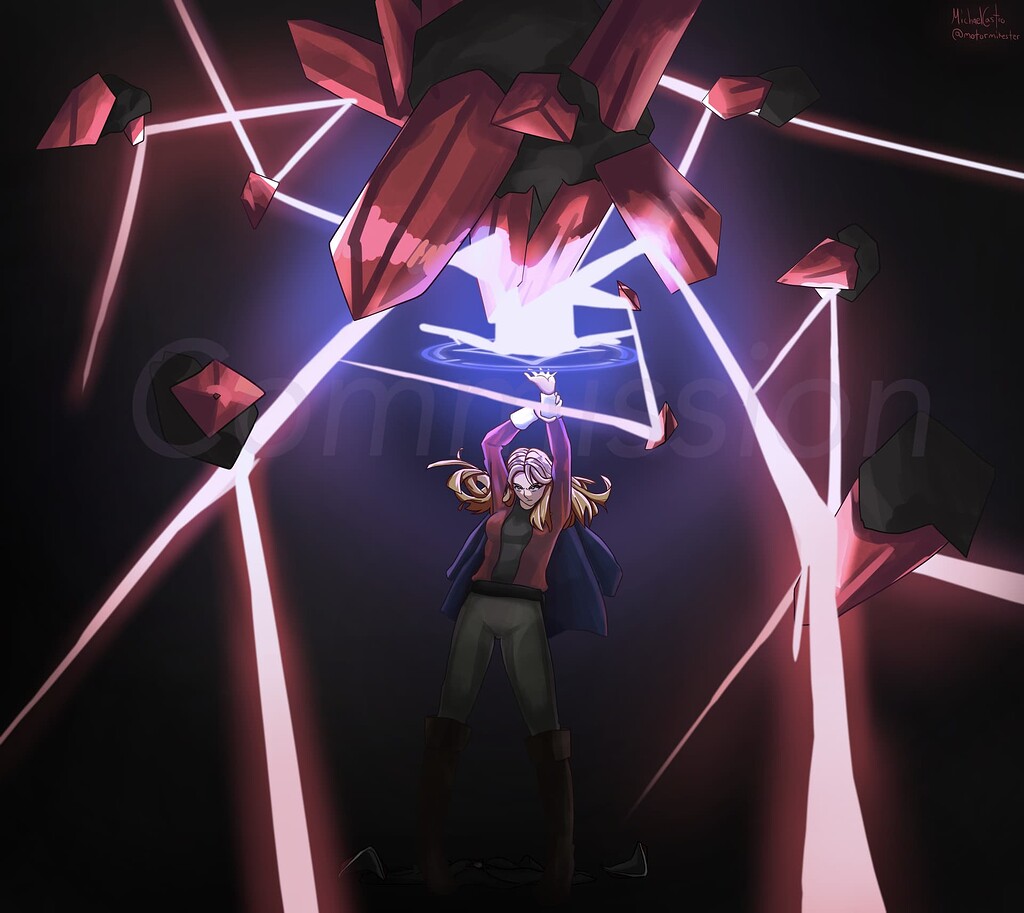 The Sparkling Ruby, Rosalia Cutlass - Art - Arcane Odyssey