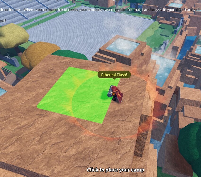 Option to spawn at Munera Garden for LVL 125 - Suggestions - Arcane Odyssey