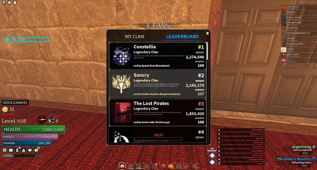 Suncry has been outpaced - Clans - Arcane Odyssey