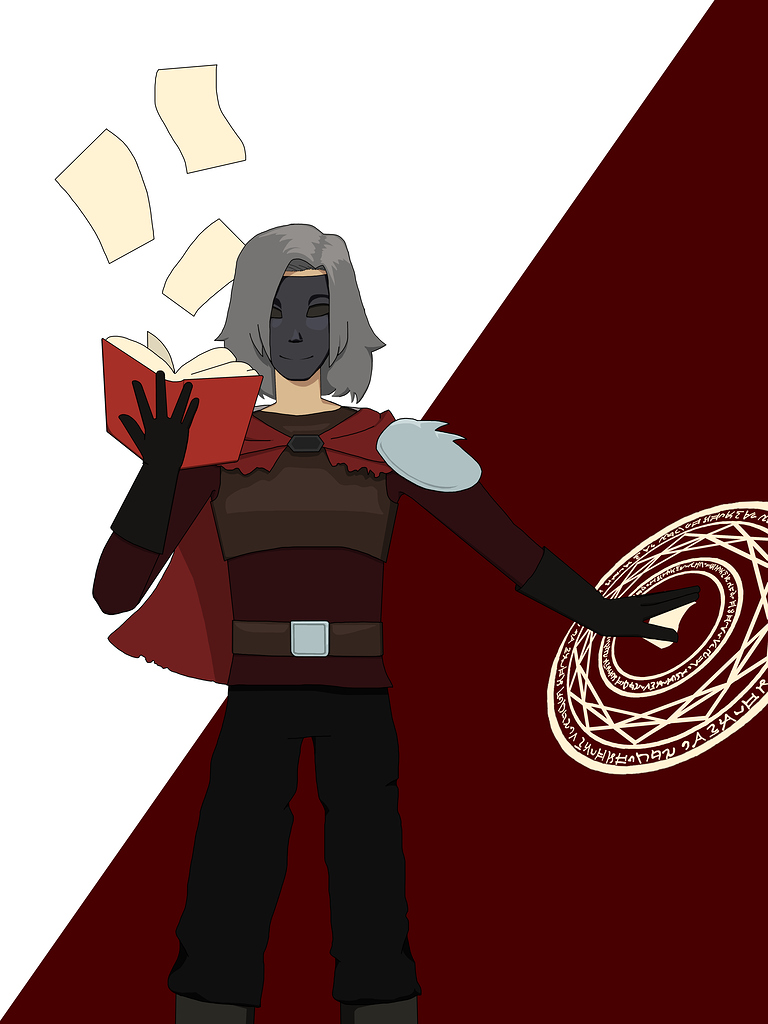 Paper Magician - Guild Member - Art - Arcane Odyssey