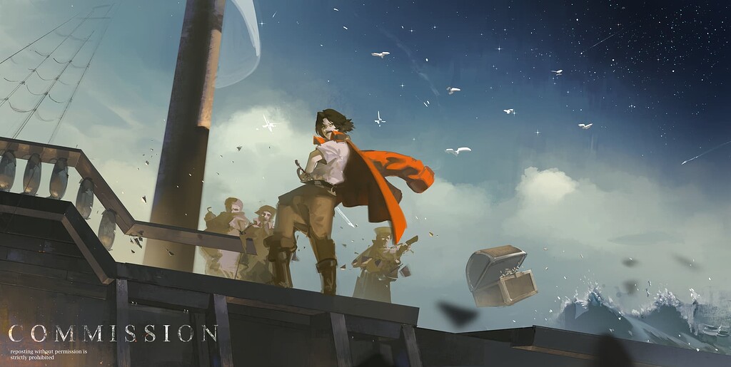 Arcane Odyssey Commission yet again - Art - Arcane Odyssey