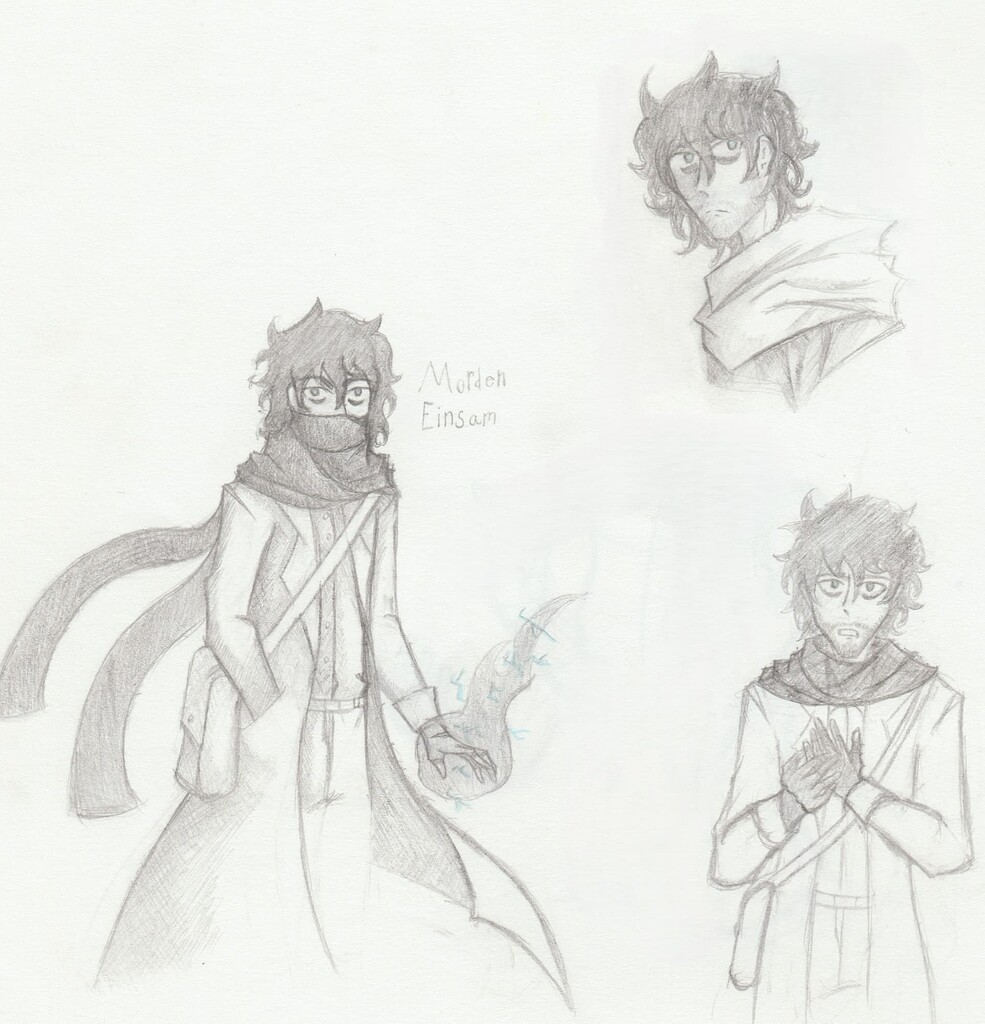Assorted Morden Drawings + Redesign - Art - Arcane Odyssey