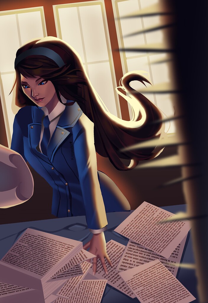 Mayor tilly hard at work - Art - Arcane Odyssey