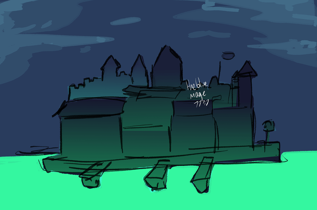 Commodore Kai, the red sabre doodle + colour test - Art - Arcane Odyssey