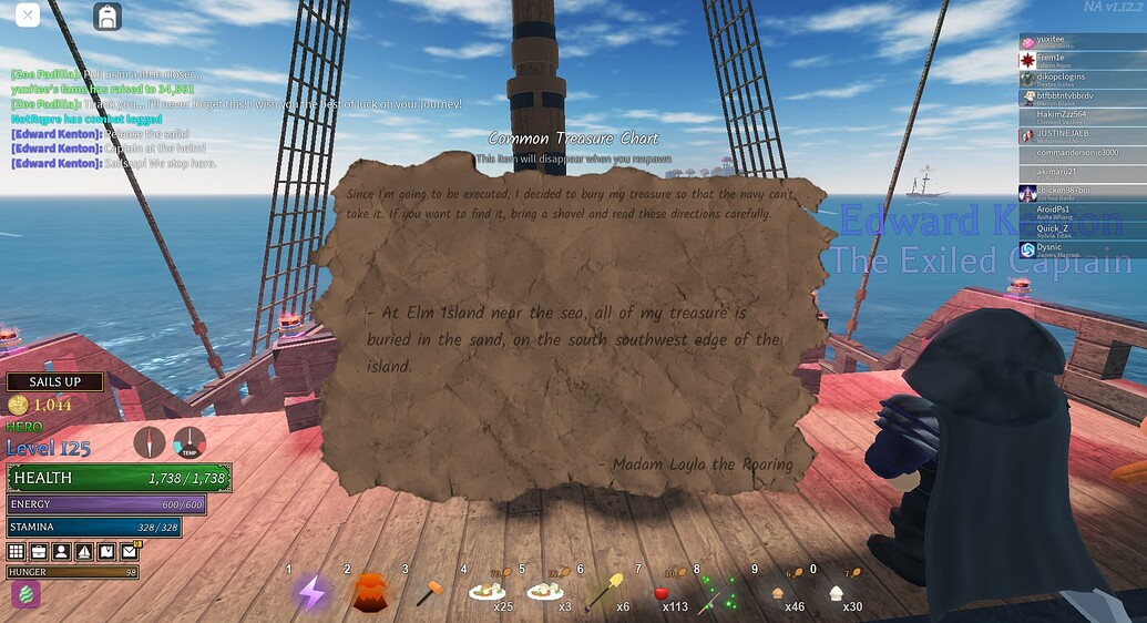 Elm island treasure chart - Marketplace - Arcane Odyssey