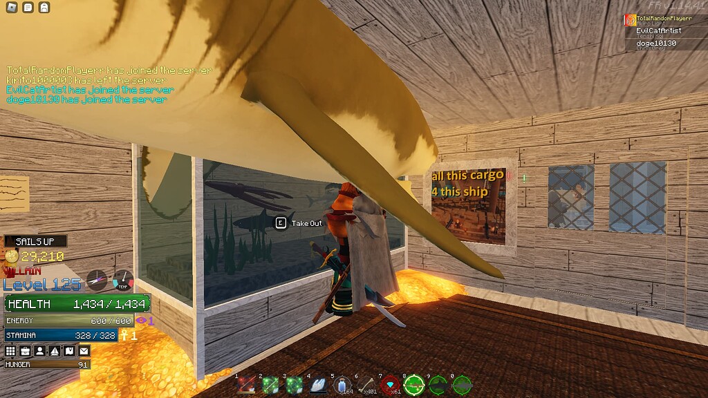 I cant store my legendary fish in my fish tank - Game Discussion ...