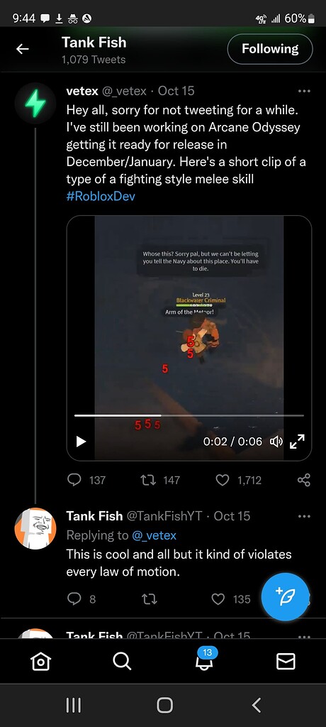 Tank Fish Knows About AO? - Off Topic - Arcane Odyssey