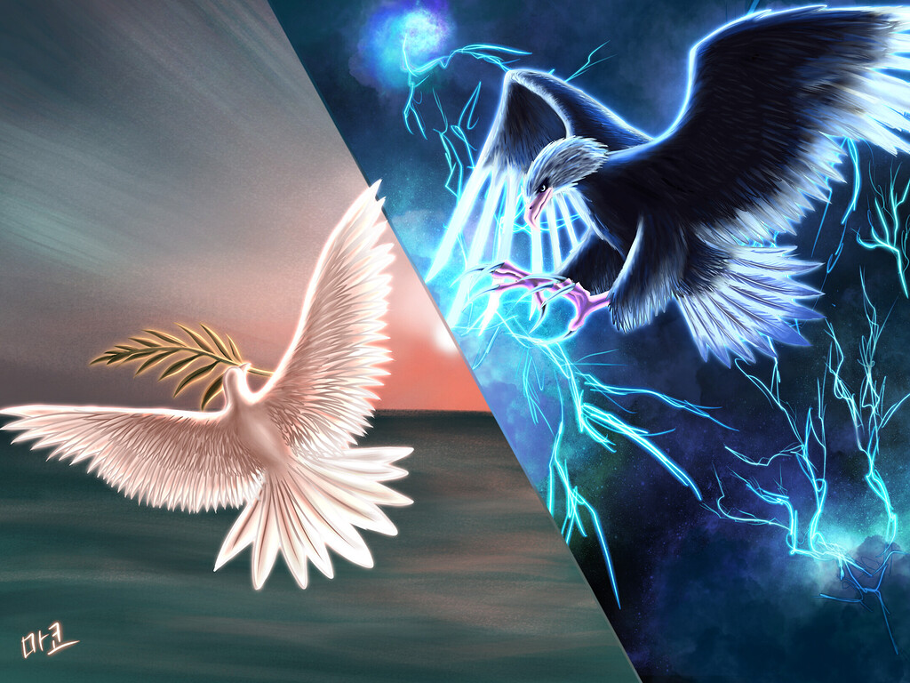[Riddle Art] War and Peace - Art - Arcane Odyssey