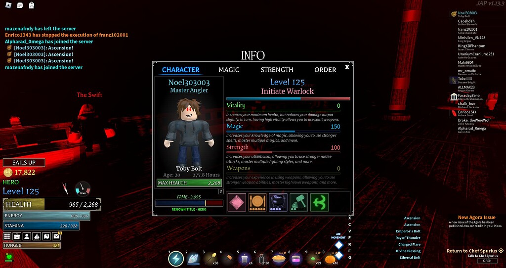 Pretty neat detail i just noticed with the Insanity effect - Off Topic ...