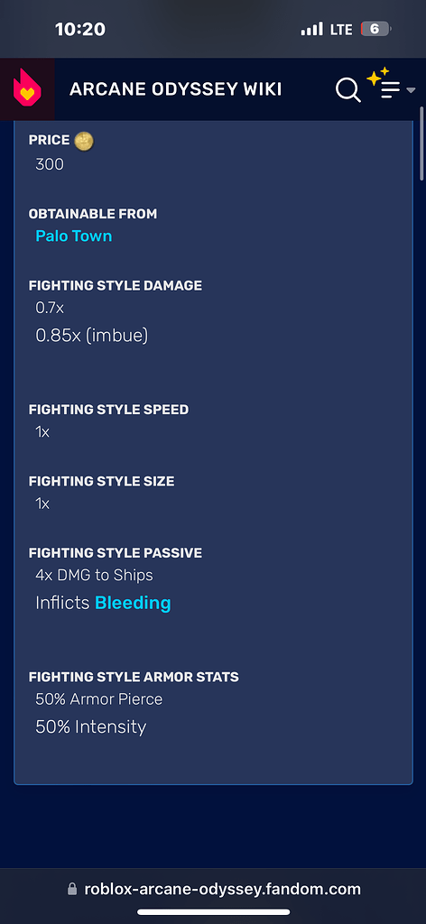 Buff cannon fist style - PvP - Arcane Odyssey