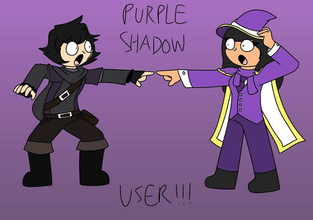 Purple shadow users - Art - Arcane Odyssey