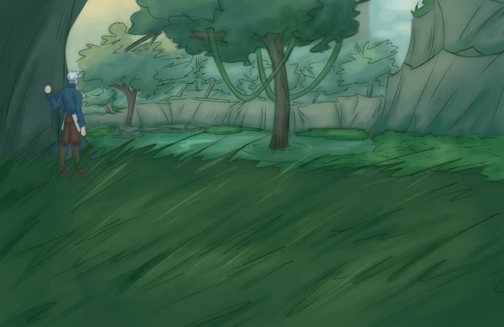 The forest of Cernunno - Art - Arcane Odyssey