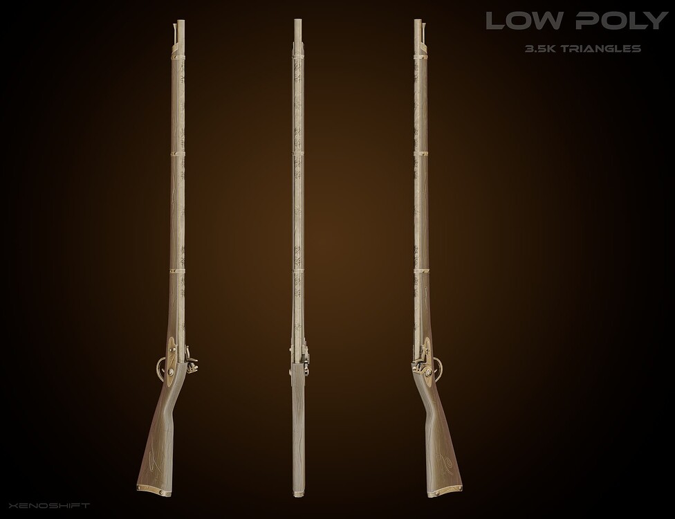 Bronze Musket - Art - Arcane Odyssey