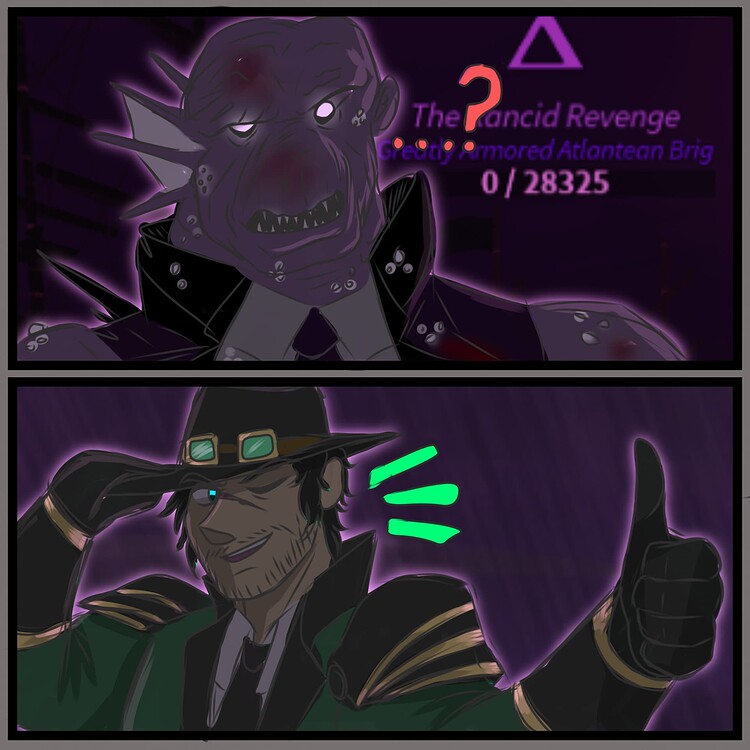 Admiral and the Greatly armored Atlantean brig Captain interaction ...