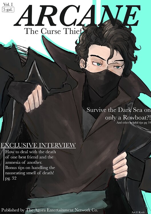 Arcane Magazine vol 1-3 - Art - Arcane Odyssey