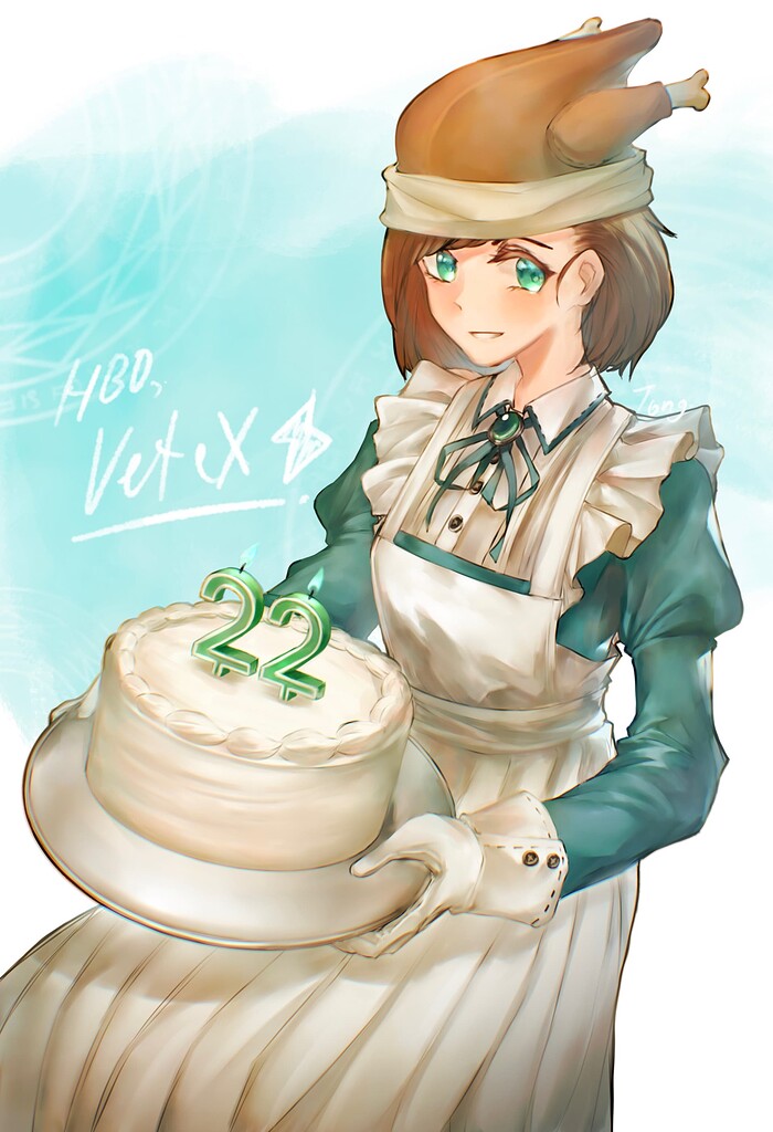 HBD Vetex [surprise femtex] - Art - Arcane Odyssey
