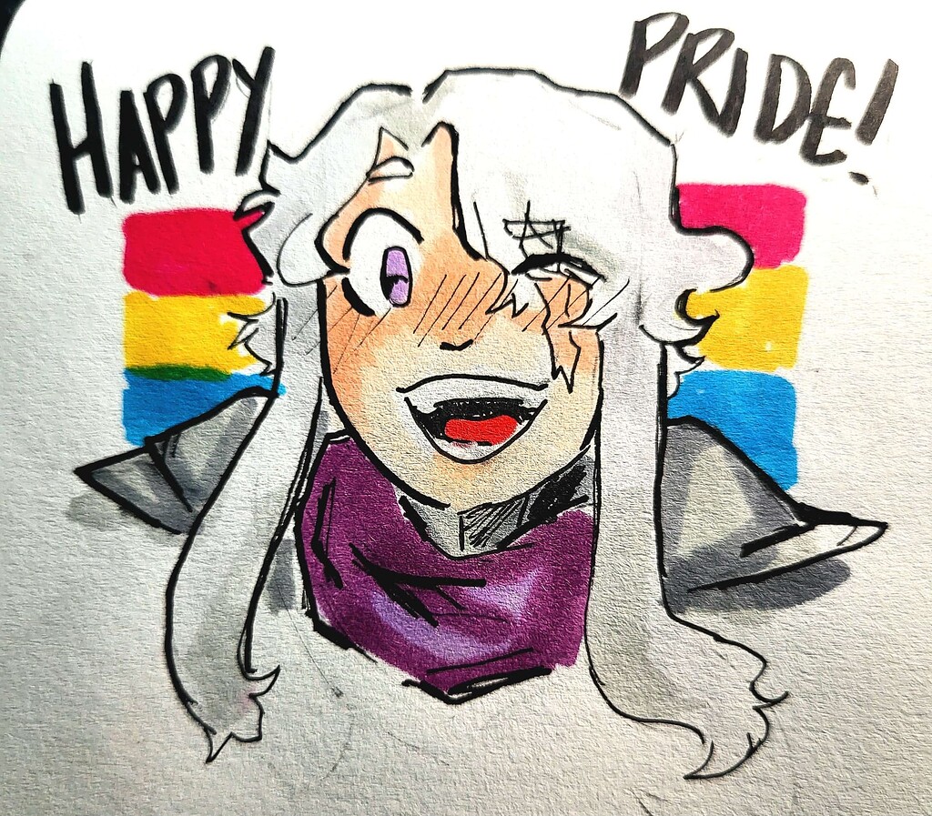 The Arlecchino wish you happy pride - Art - Arcane Odyssey