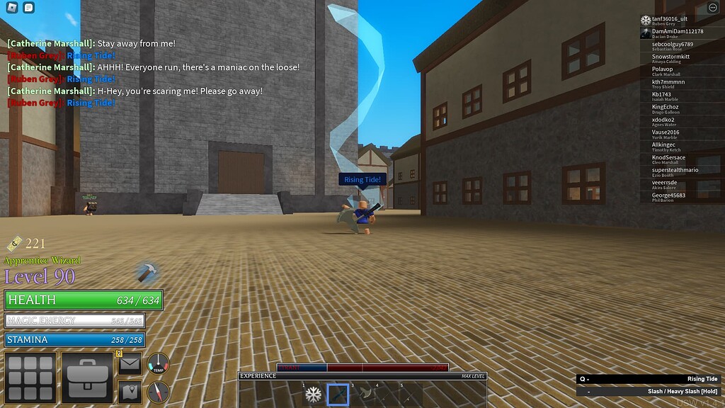 No way spin magic - Off Topic - Arcane Odyssey