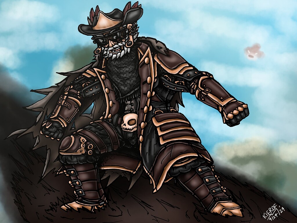 Perez Strahm, The Shadow Warlock of the Eight Seas, Part 5! - Art ...