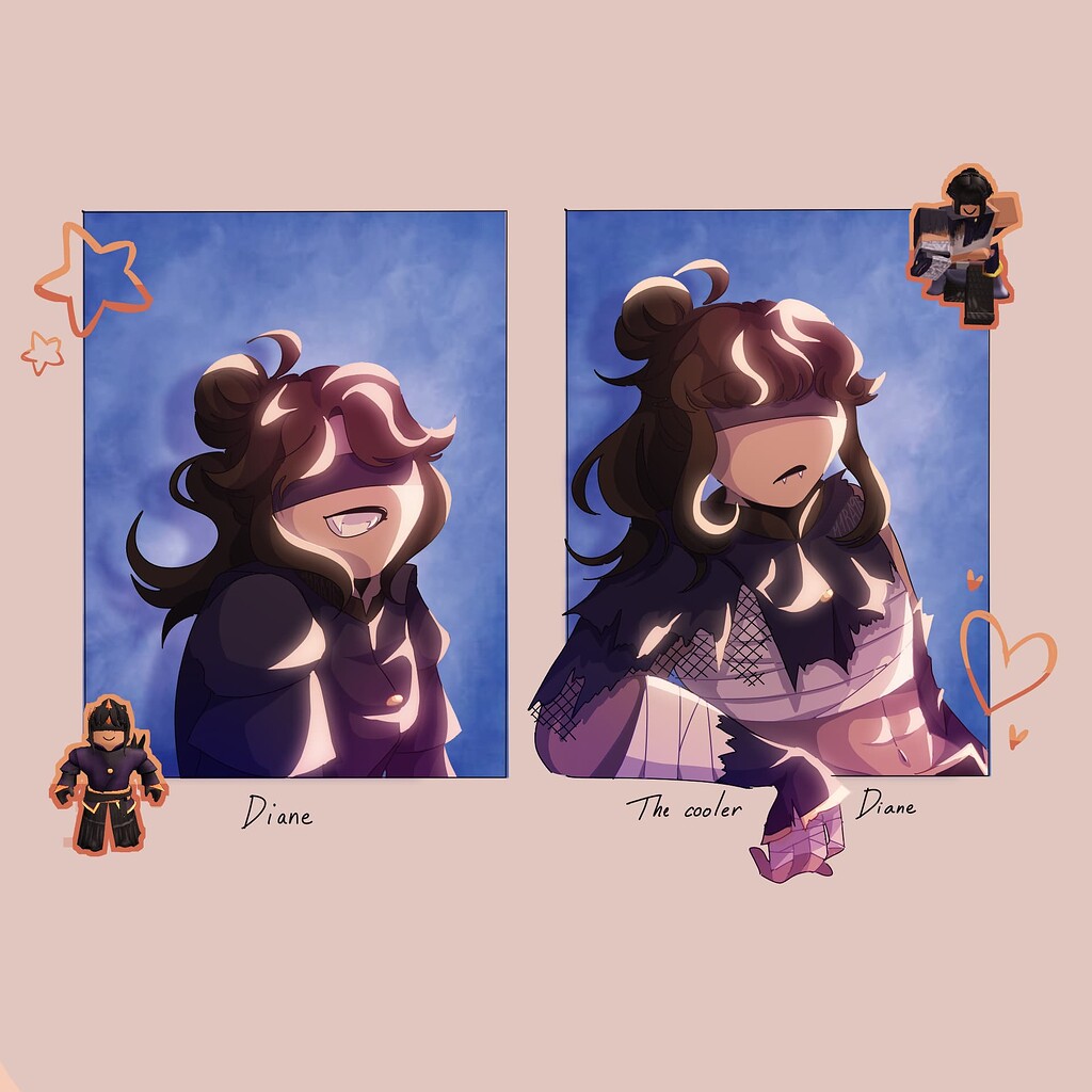 I tried to recreate my AO OC in roblox and-- - Art - Arcane Odyssey