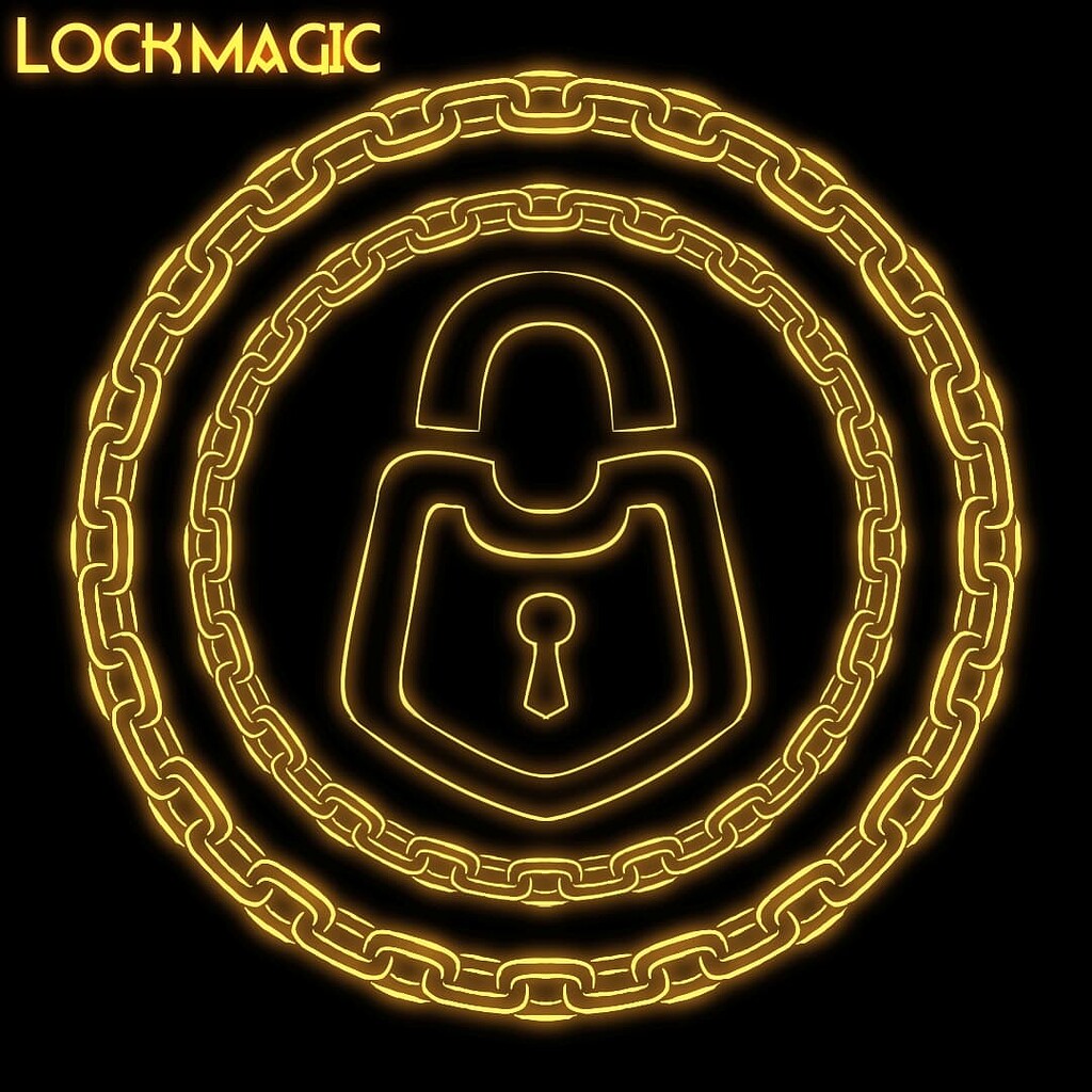 Fan made Ancient Magic, Lock Magic - Art - Arcane Odyssey