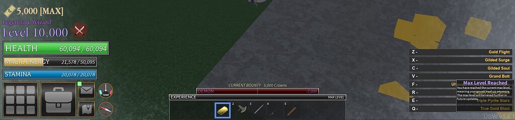 Level 10000 (max level) in world of magic - Game Discussion - Arcane ...