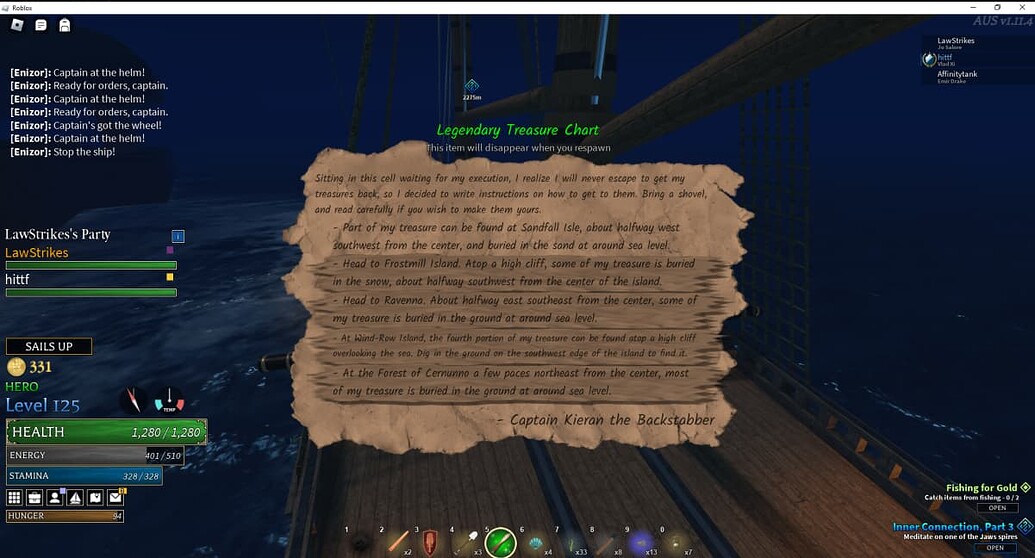 Legendary treasure chart is just 5 common charts - #2 by Divanochi ...