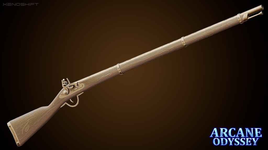 Bronze Musket - Art - Arcane Odyssey