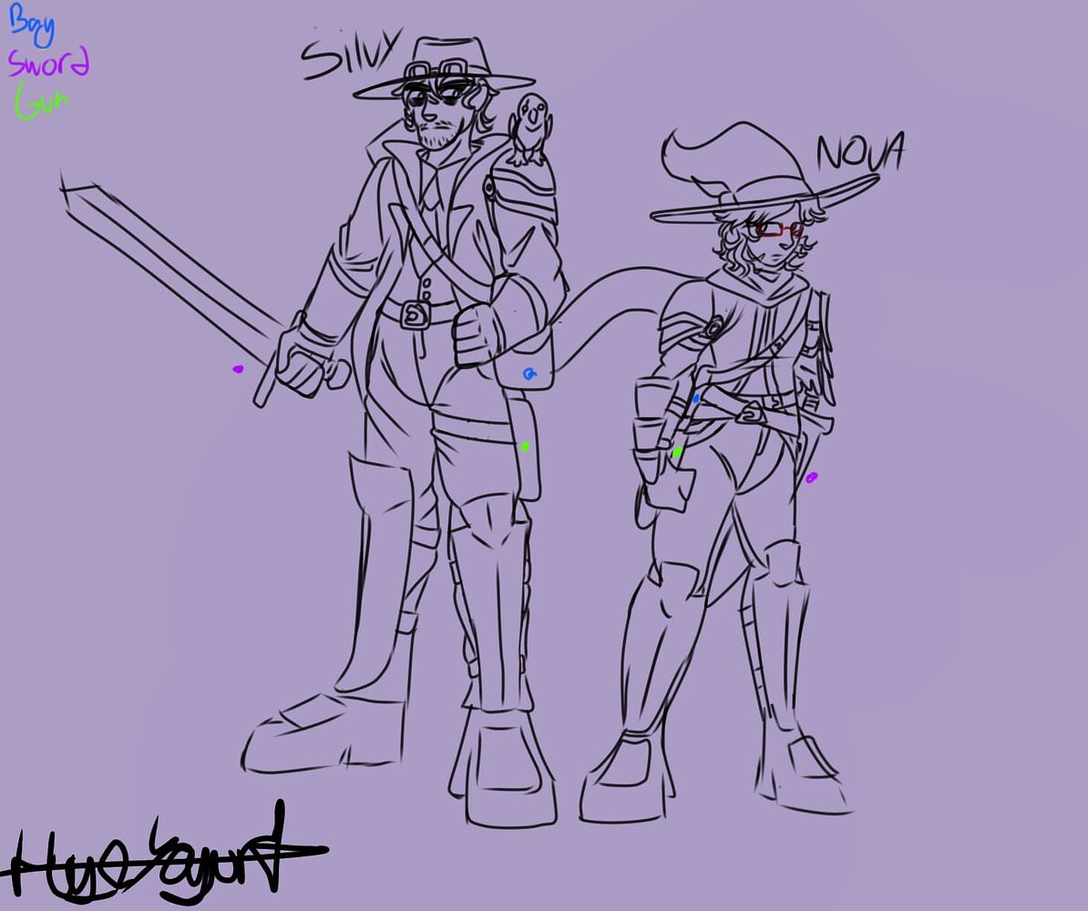 Character sheets for the Future - Art - Arcane Odyssey