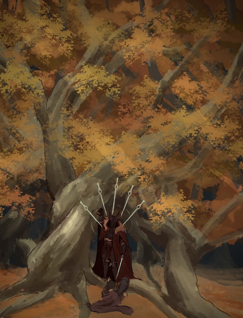 Knight of Thorns - Art - Arcane Odyssey