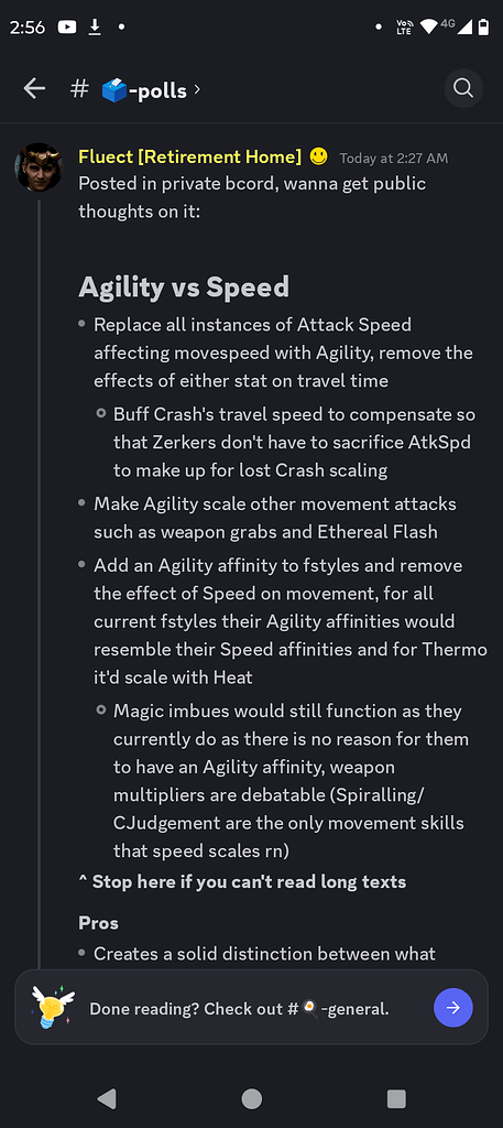 New balance change idea about agility and speed - Game Discussion ...
