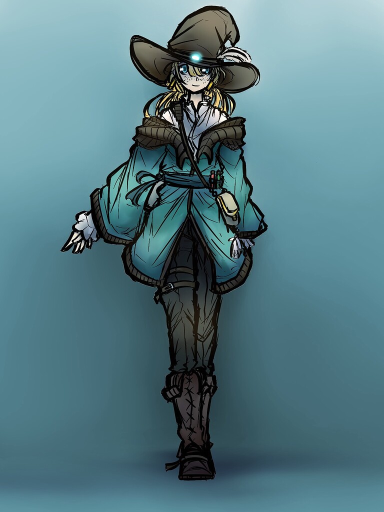 Drifa head canon design - Art - Arcane Odyssey