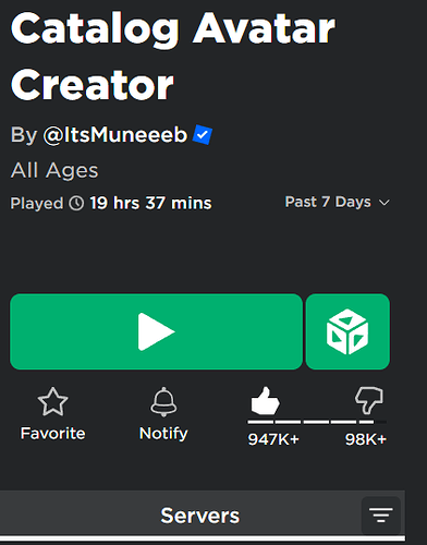 Catalog Avatar Creator:Breaking the game's limits, too many OC and ...
