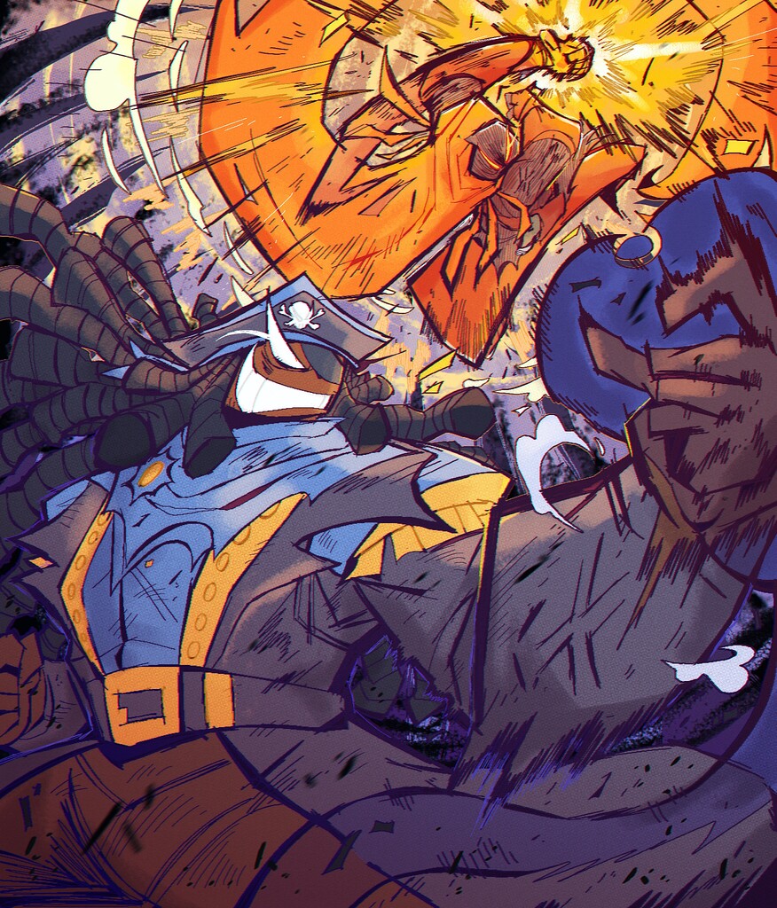 Pursuit of the hunter - Art - Arcane Odyssey