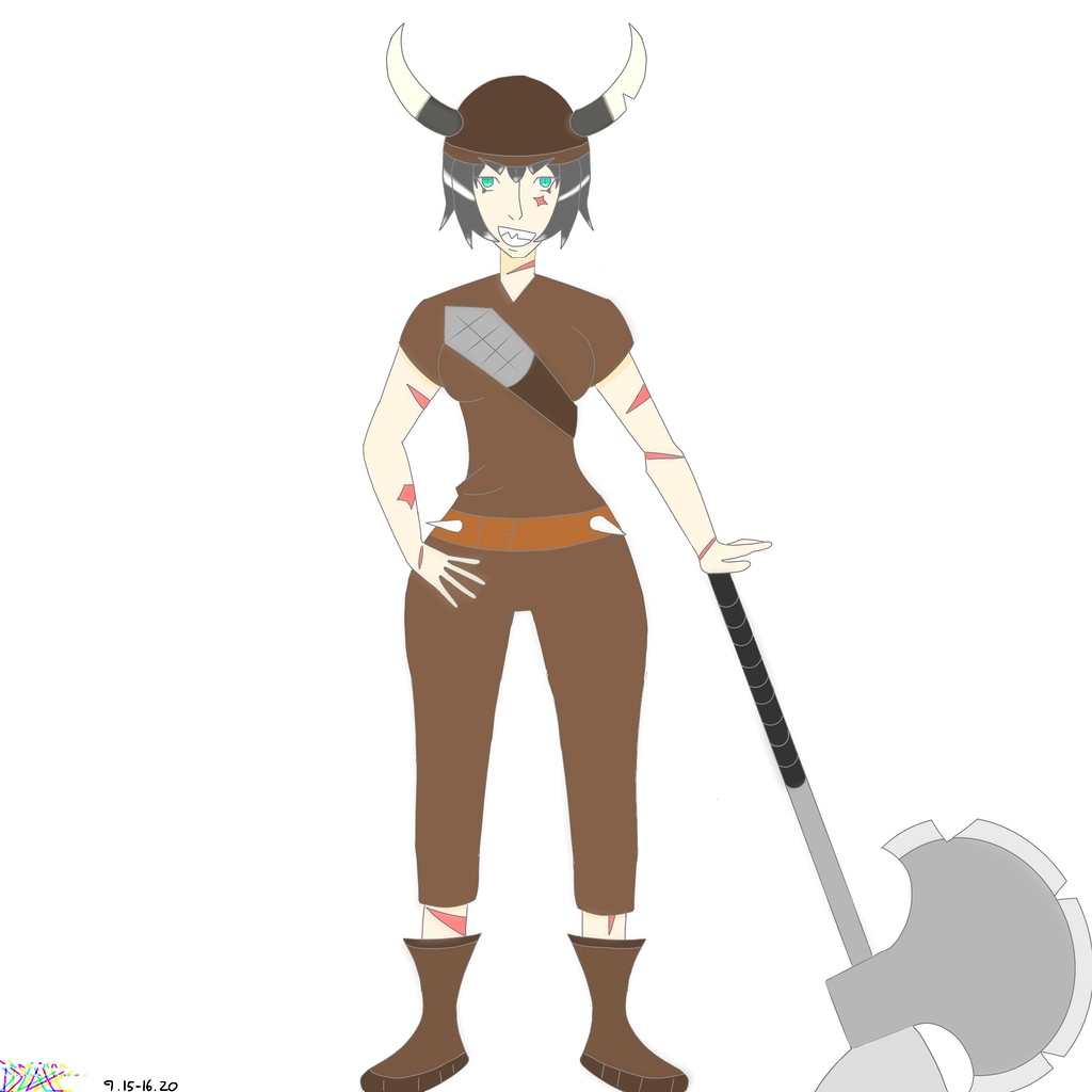 Gender bent Minotaur - Art - Arcane Odyssey