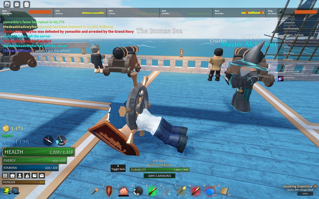 Goofy bug - Game Discussion - Arcane Odyssey