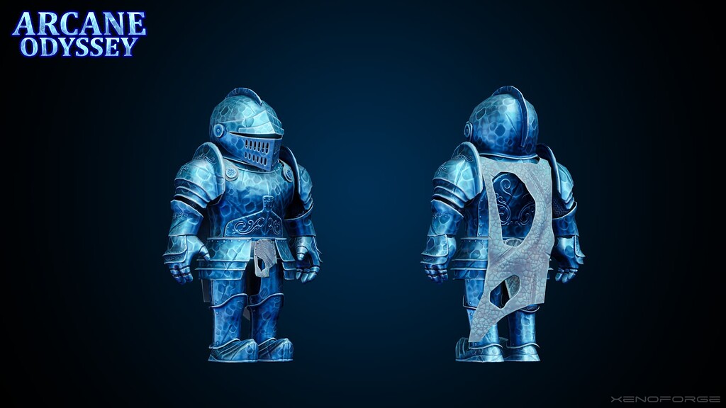 Sunken Iron Armor! - Art - Arcane Odyssey