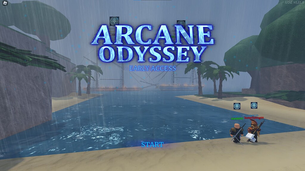 Saw a Loading screen with players in it - Exploring - Arcane Odyssey
