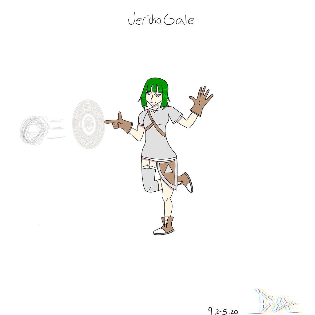 Wind wizard go brr - Art - Arcane Odyssey